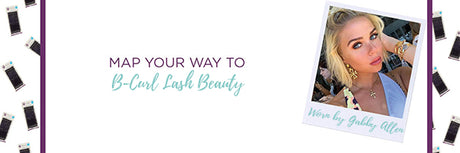 Map Your Way to B-Curl Lash Beauty As Worn By Gabby Allen – Eyelash ...